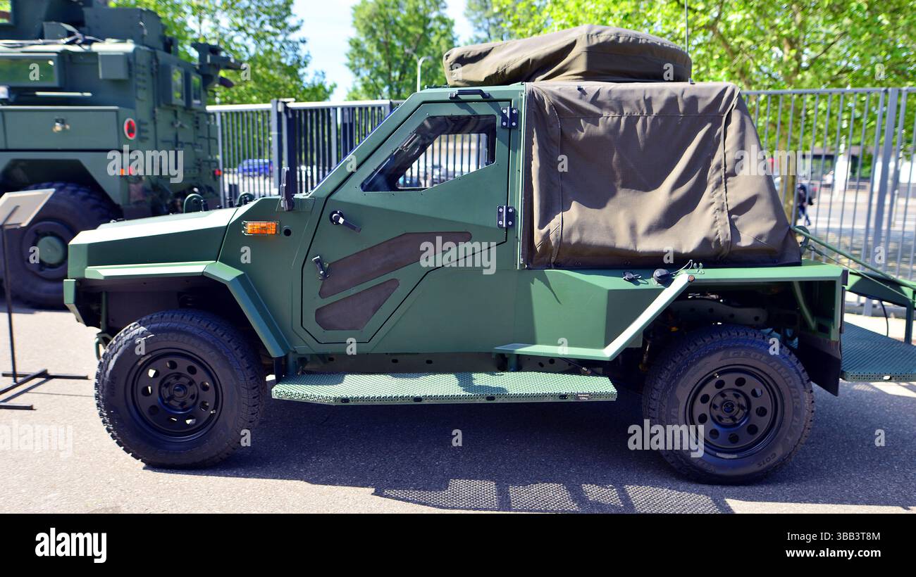 Warsaw, Poland. 7 May 2025. Long range recognition vehicle Zmija ...