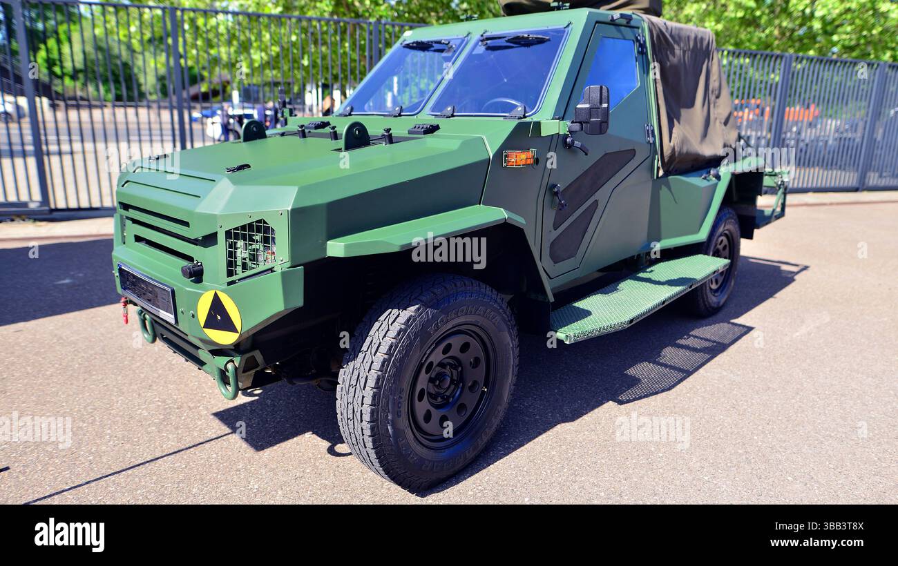 Warsaw, Poland. 7 May 2025. Long range recognition vehicle Zmija ...