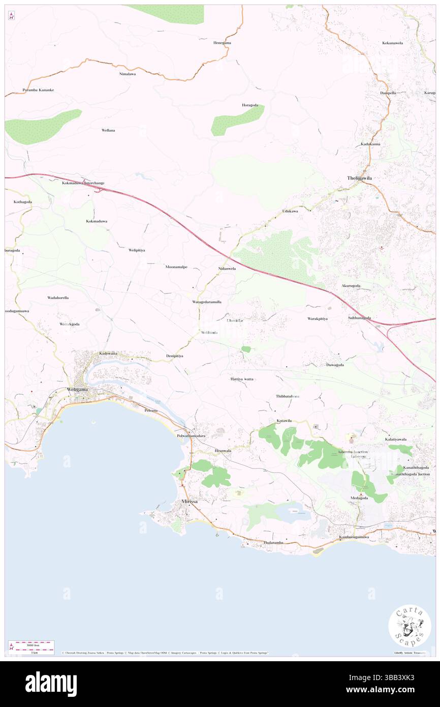 Meeruppa, Matara District, LK, Sri Lanka, Southern, N 5 59' 20'', N 80 ...