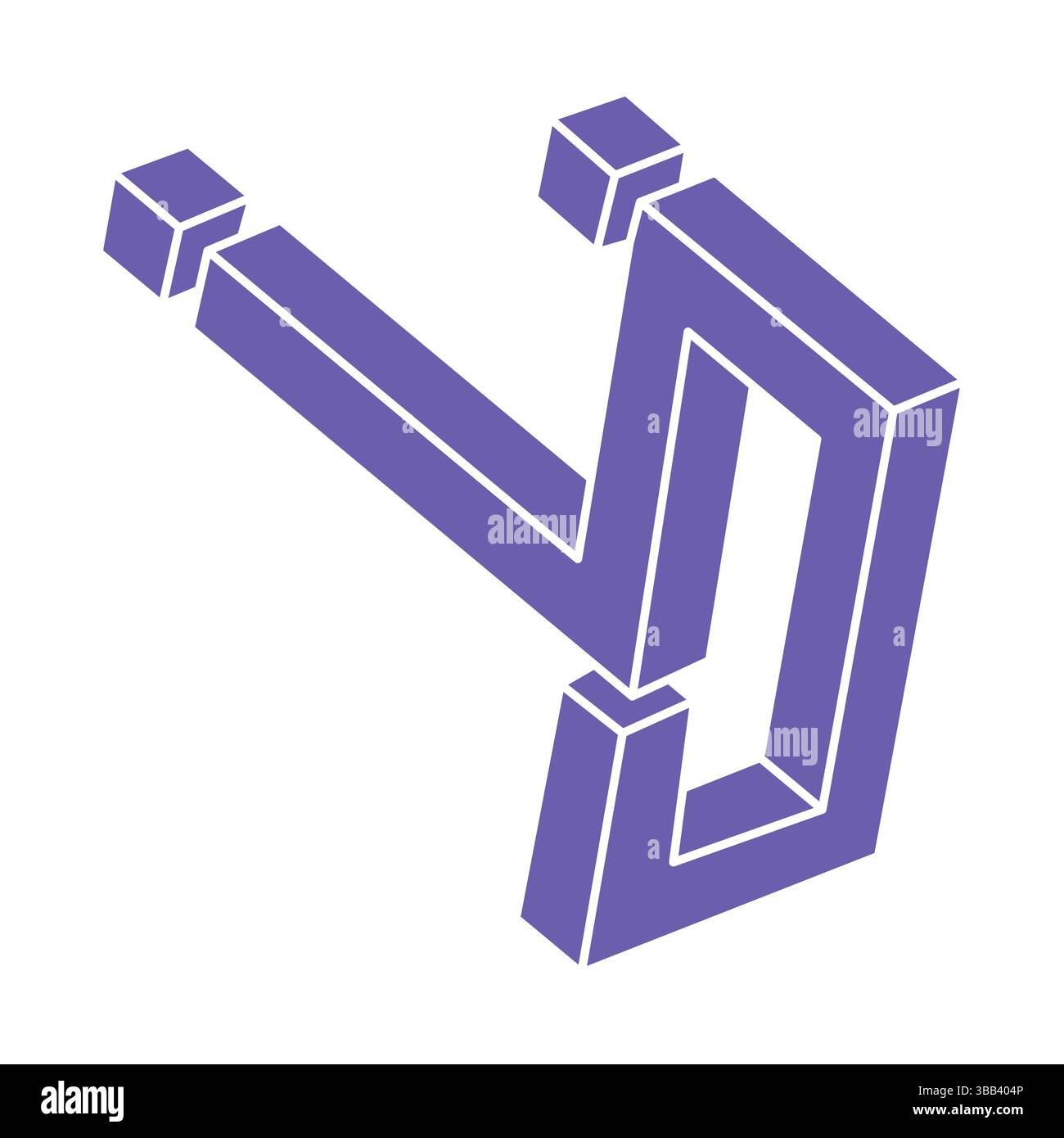 Impossible shapes. Sacred geometry. Logo. Optical illusion figures ...