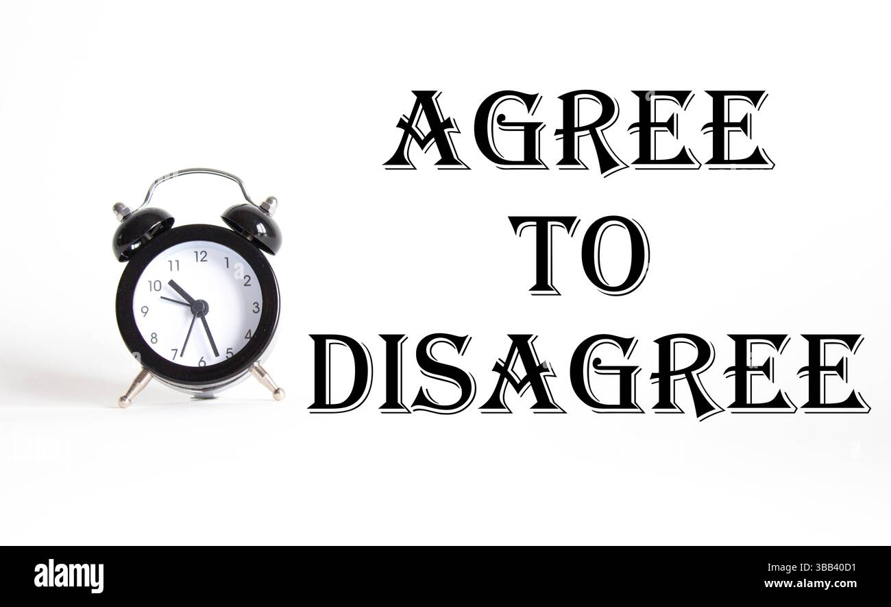 Disagree discussion Cut Out Stock Images & Pictures - Alamy