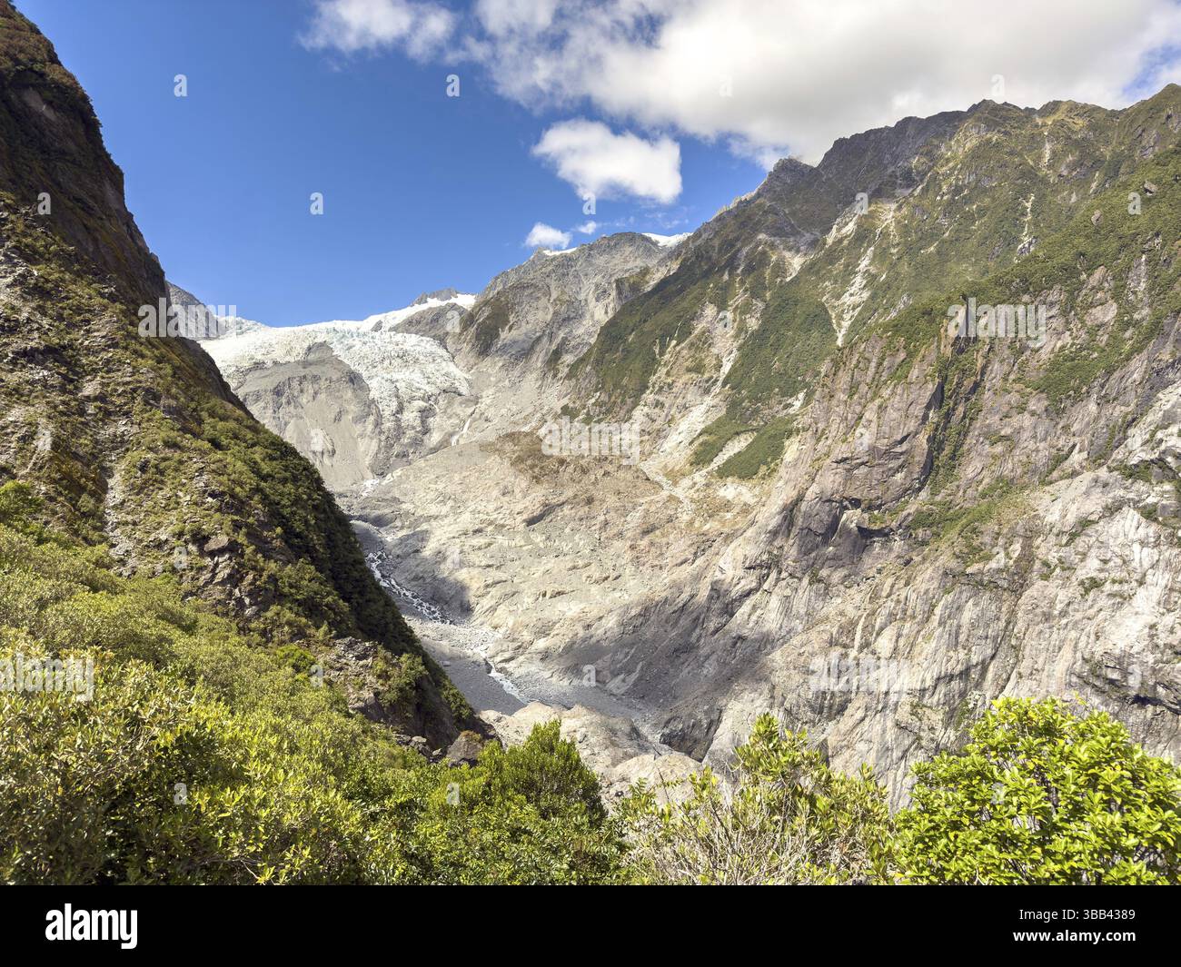Hiking trail of the Roberts Point Track at Franz Josef Glacier, Franz ...