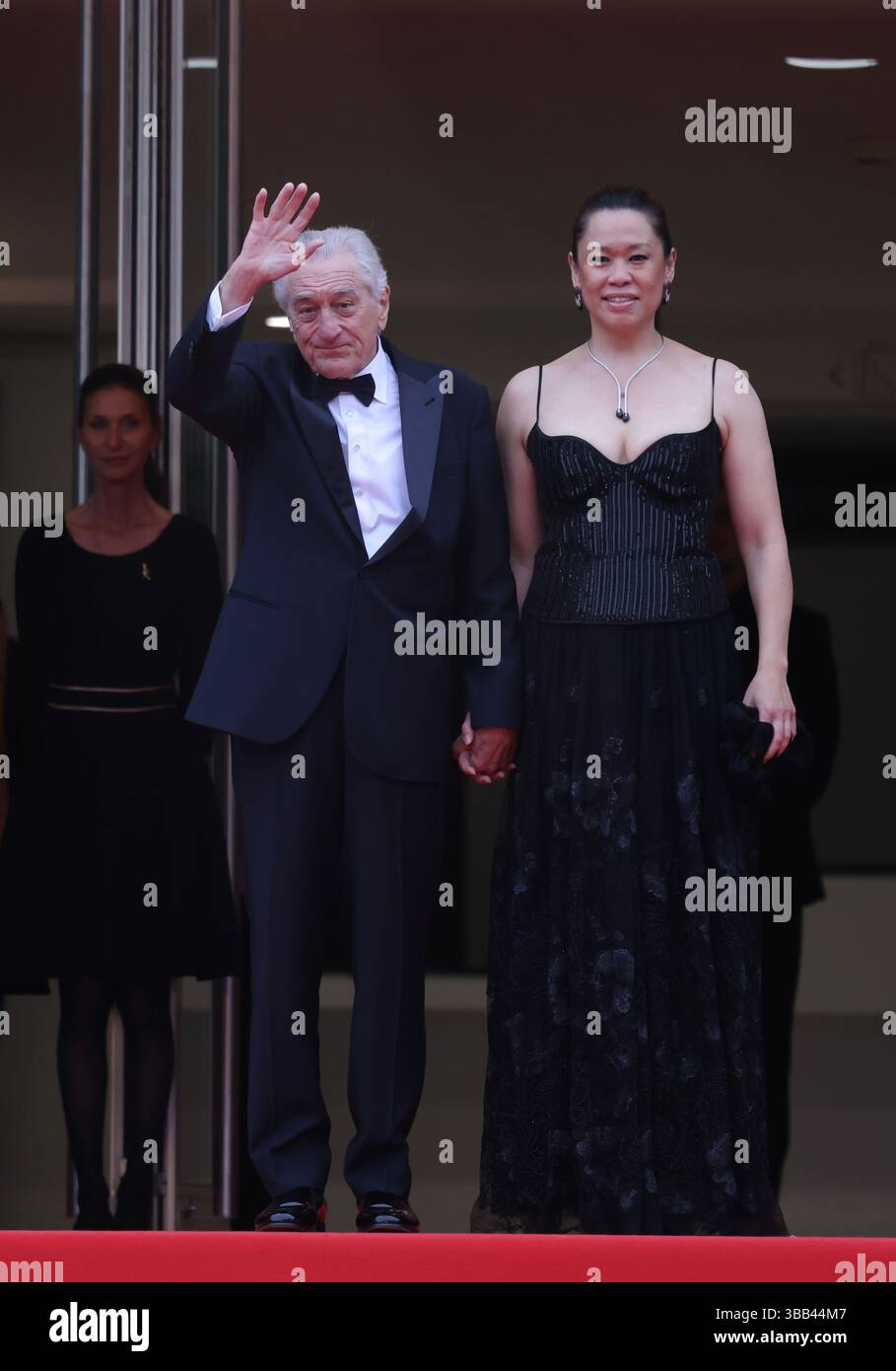 Cannes 12th May 2025 Robert De Niro and Tiffany Chen arrive to the Cannes Film Festival opening ...