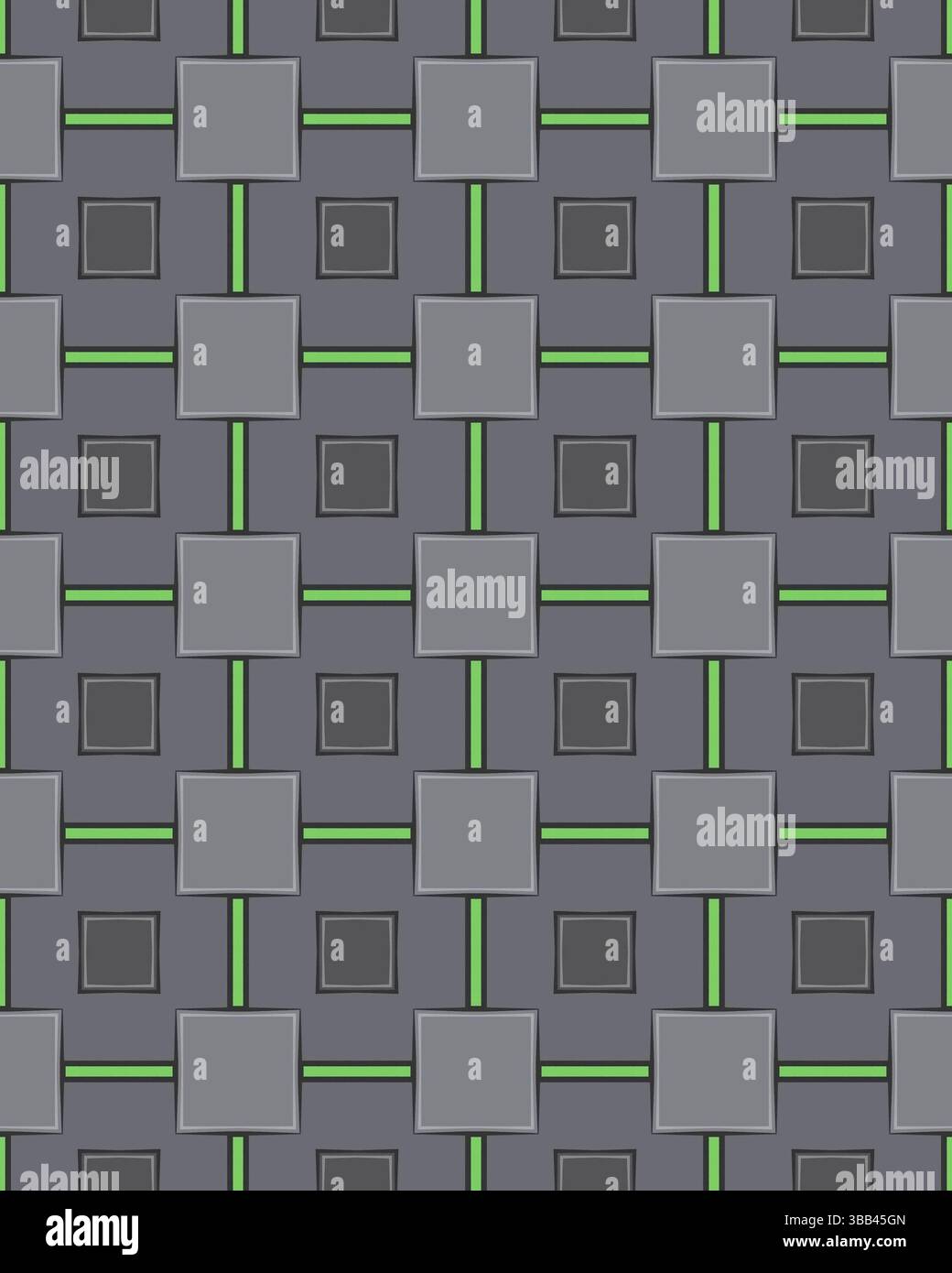 Colorful geometric pattern showcases alternating gray squares and ...