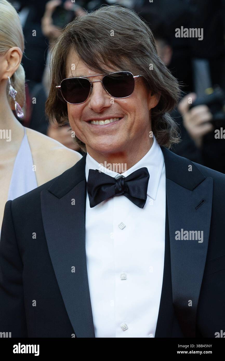 Tom Cruise at the "Mission: Impossible The Final Reckoning" Premiere at ...