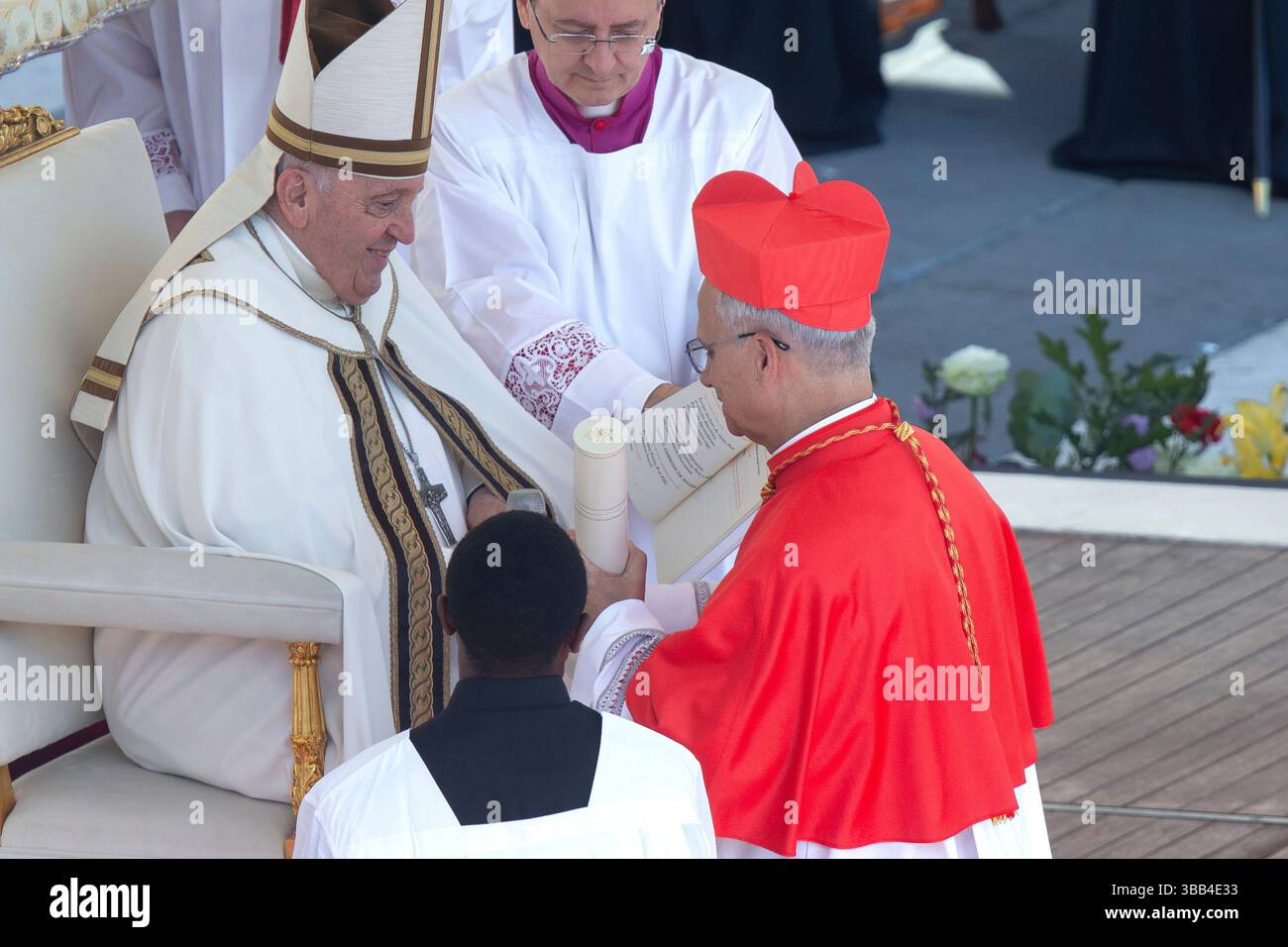 Pope Francis appoints as new cardinal Robert Francis Prevost, during ...