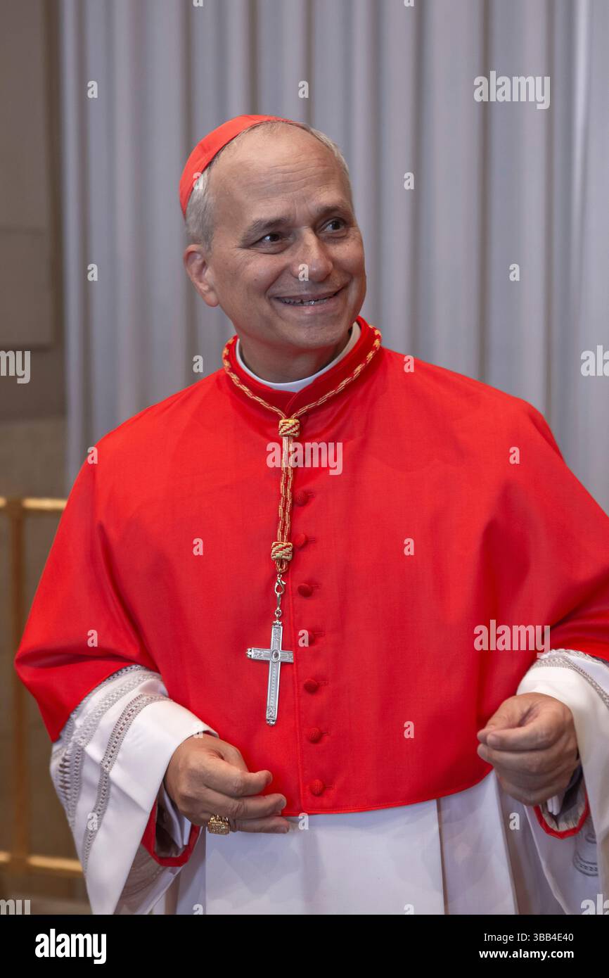 Cardinal robert francis prevost hi-res stock photography and images - Alamy