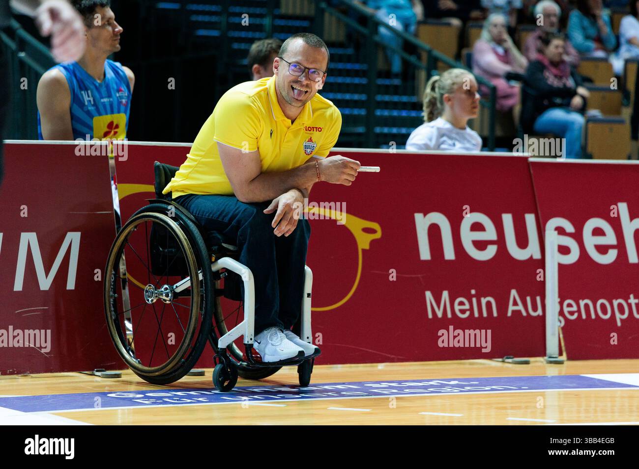 Wetzlar, Deutschland. 14th May, 2025. Andre Bienek (RSB Thuringia Bulls ...