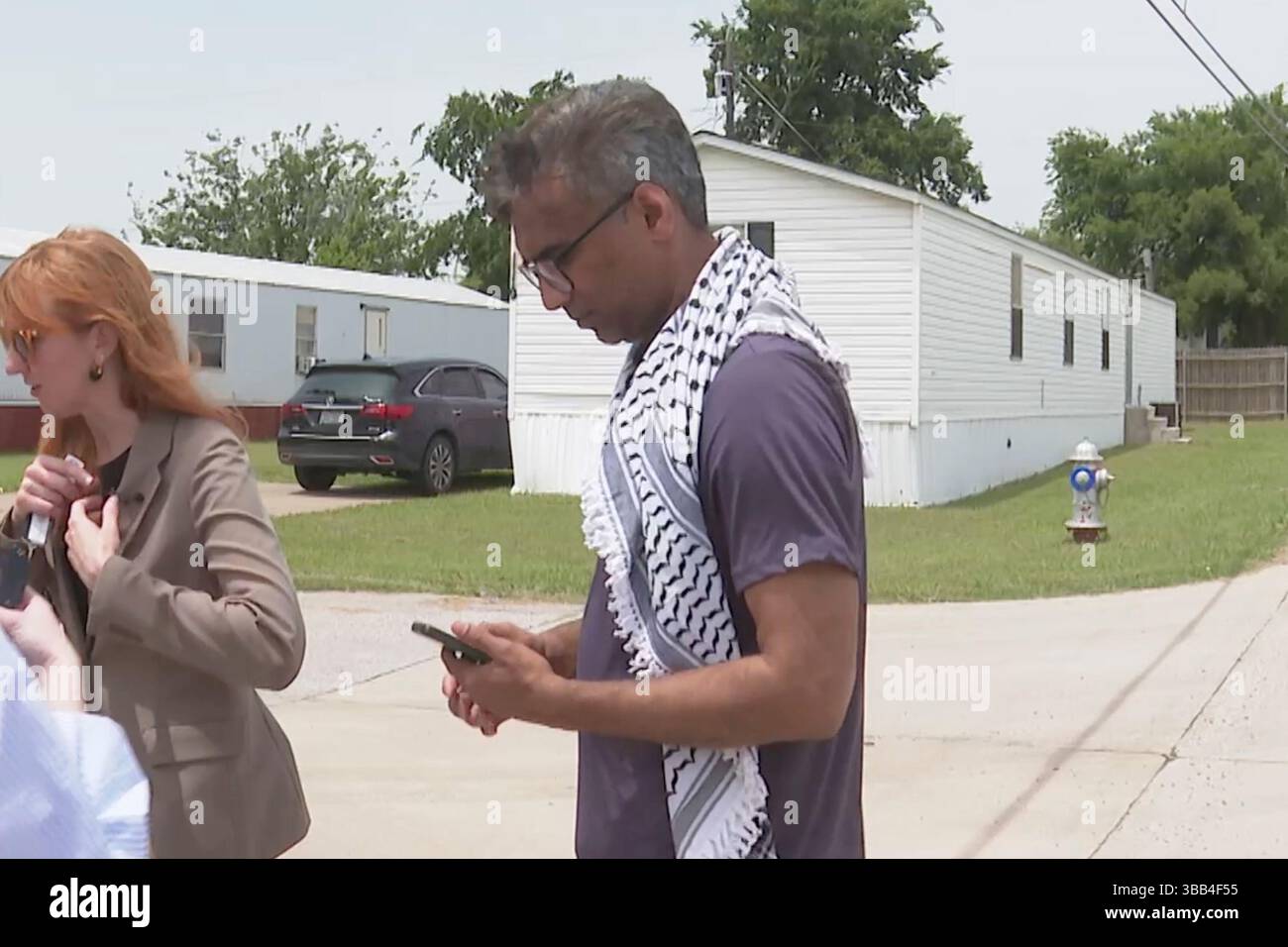Badar Khan Suri, a Georgetown University scholar from India, walks off ...