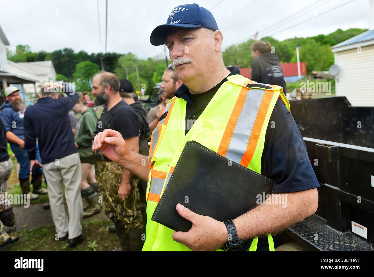 Somerset County Department of Emergency Services official Kevin ...