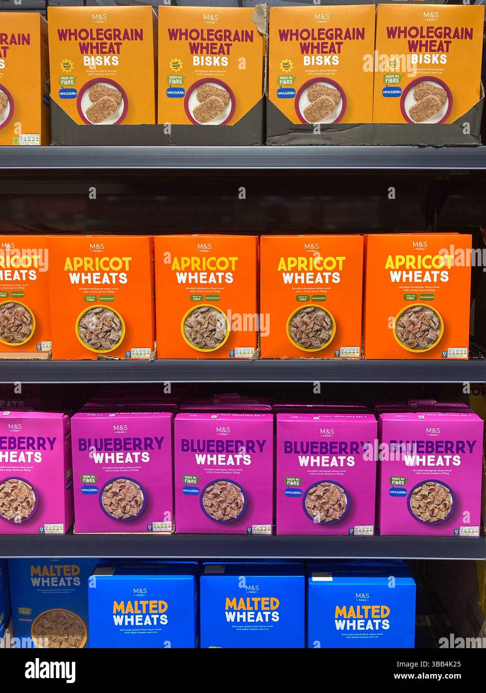 Breakfast cereal cereals boxes hi-res stock photography and images - Alamy