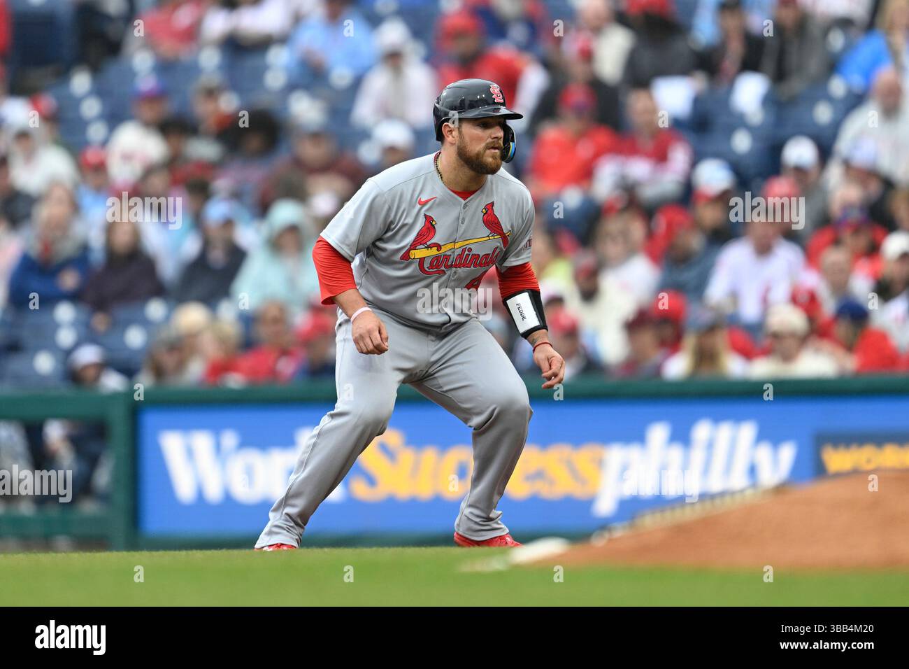 PHILADELPHIA, PA - MAY 14: St. Louis Cardinals catcher Pedro Pagés (43 ...