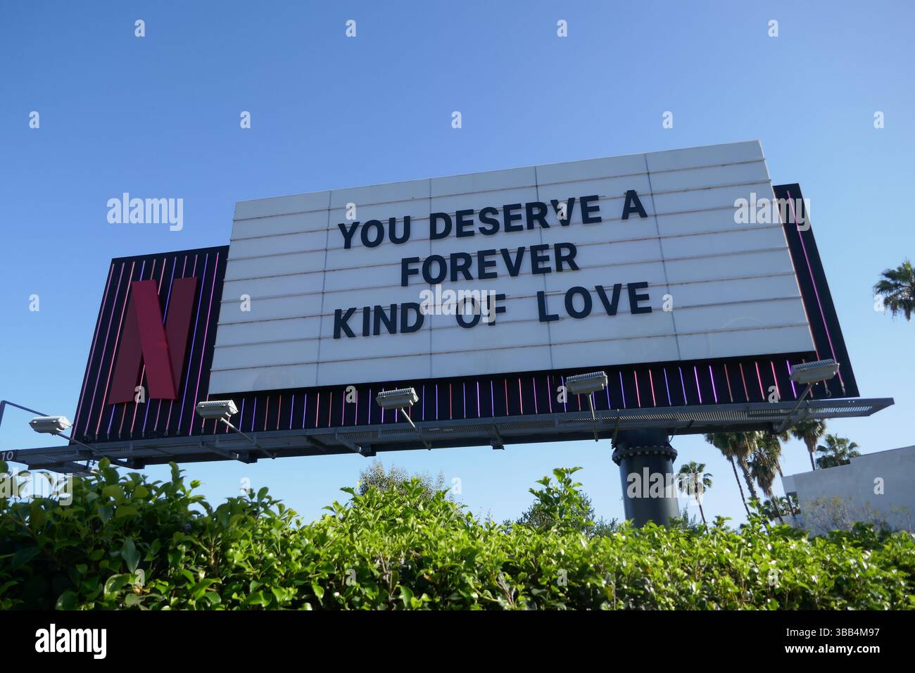 Los Angeles, California, USA 13th May 2025 Netflix Forever Billboard ...