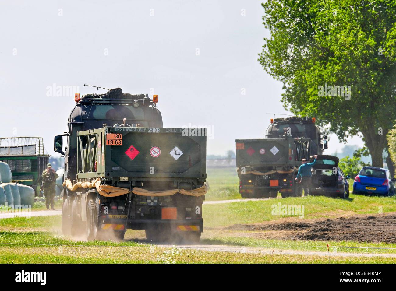 2025-5-14 Falcon Spring SINT NICOLAASGA, NETHERLANDS - MAY 14: Two ...