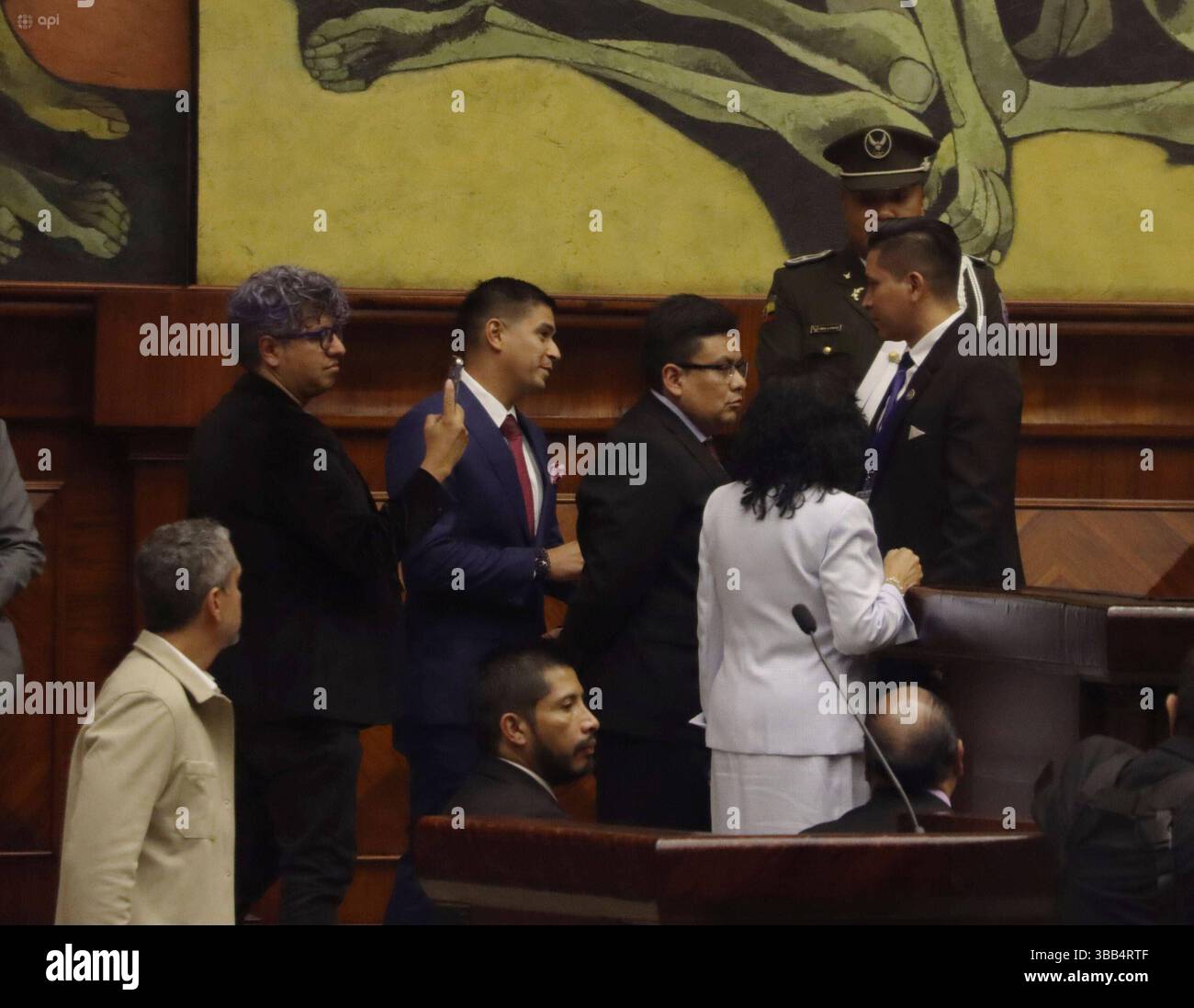 ELECTION OF NATIONAL ASSEMBLY AUTHORITIES Quito, Wednesday, May 14 ...
