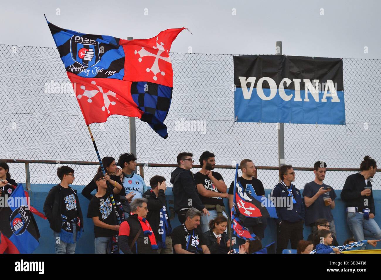 Pisa, Italy. 14th May, 2025. Fans of Pisa during Pisa SC vs US ...