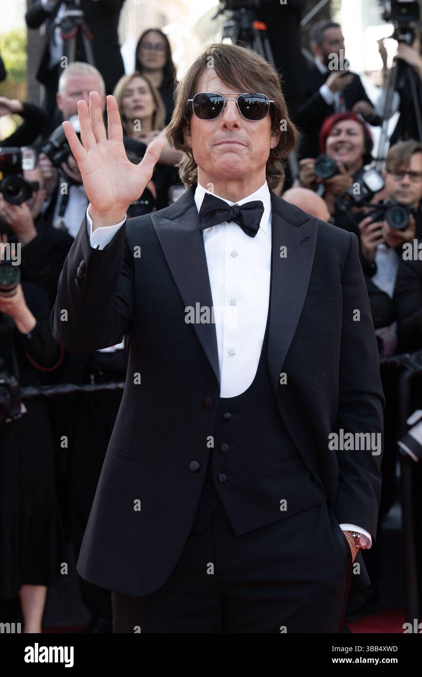 Cannes, France. 14th May, 2025. Tom Cruise attends the Mission ...