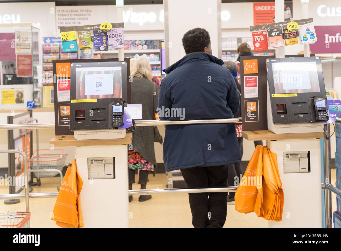 innovative in-store technology, self service checkout terminals for smart shopping in store at ...