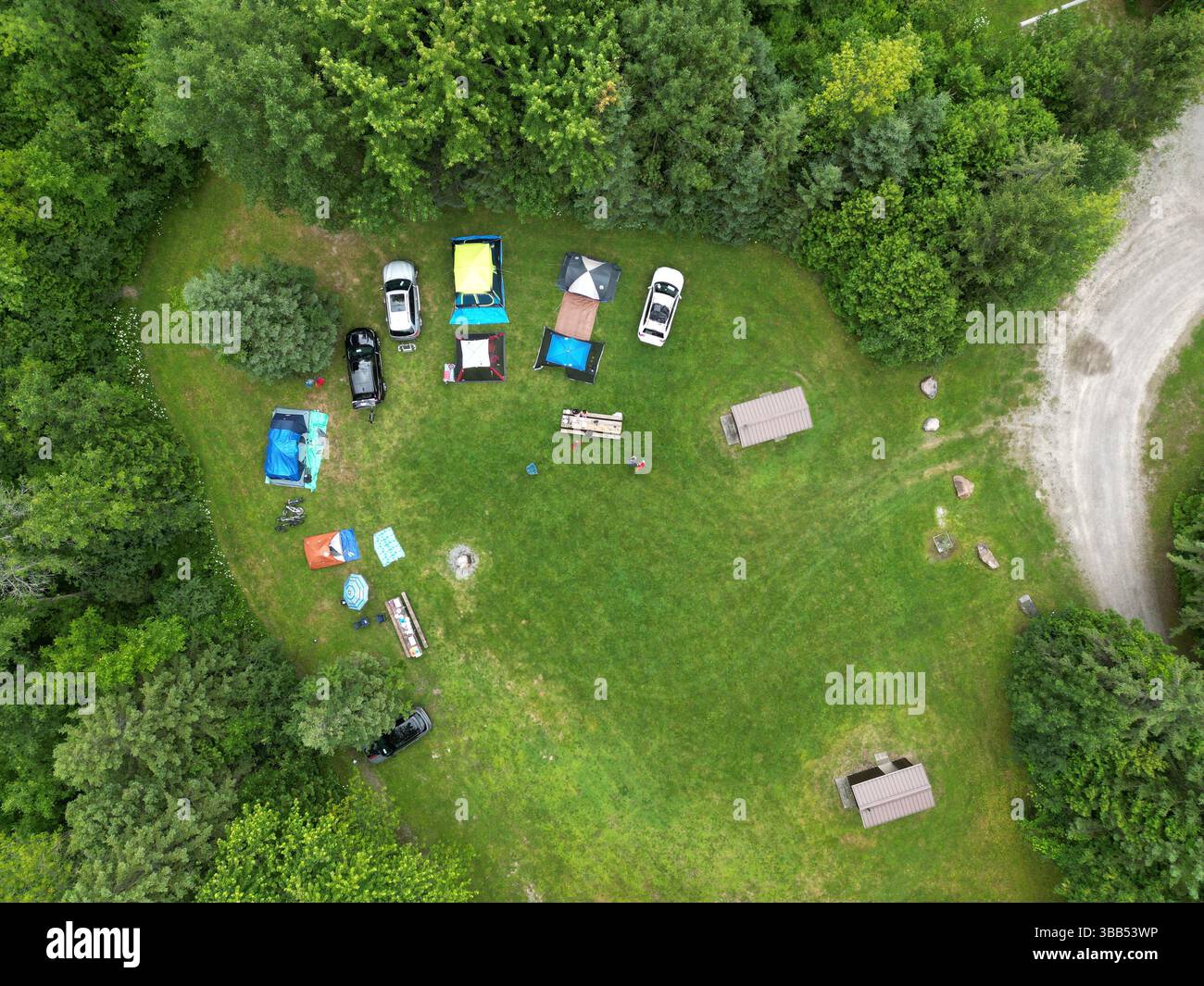 Aerial Views of Emily Provincial Park: Nature, Lake, and Adventure ...