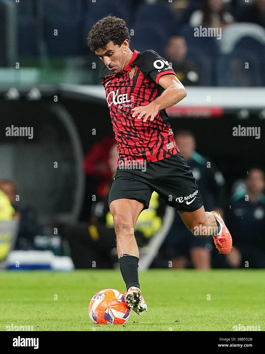 Madrid, Spain. 14th May, 2025. RCD Mallorca's Marc Domenech during La ...