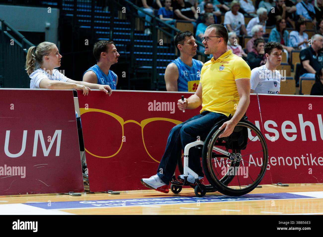 Wetzlar, Deutschland. 14th May, 2025. Andre Bienek (RSB Thuringia Bulls ...