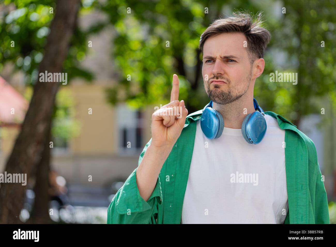 Displeased upset caucasian man reacting hi-res stock photography and ...
