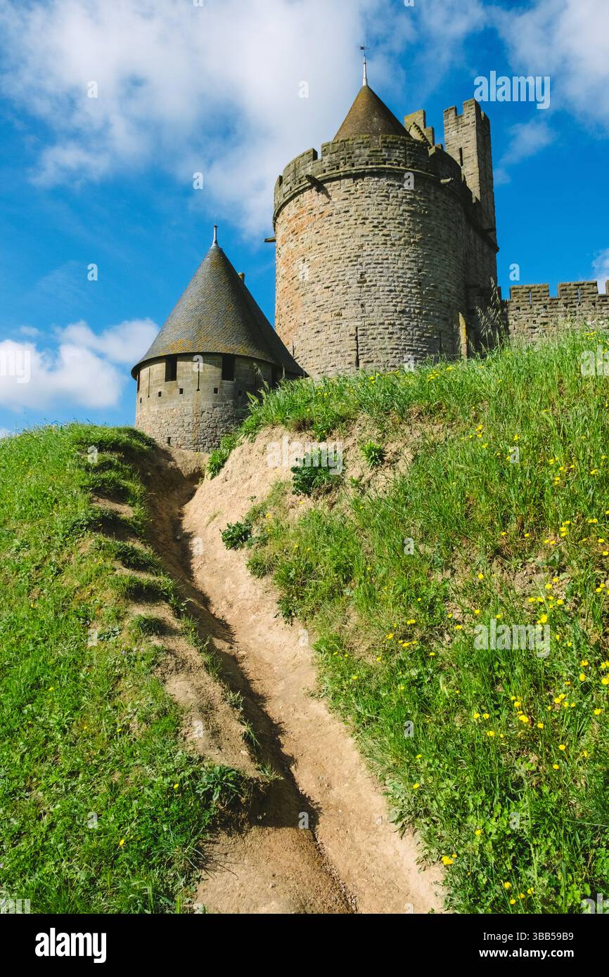 Experience the charm of Castillo de Carcassonne, a historic fortress ...