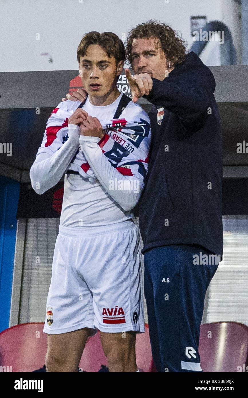 TILBURG, 14-05-2025. Koning Willem II stadium. Eredivisie voetbal, season, 2024/2025. Willem II ...