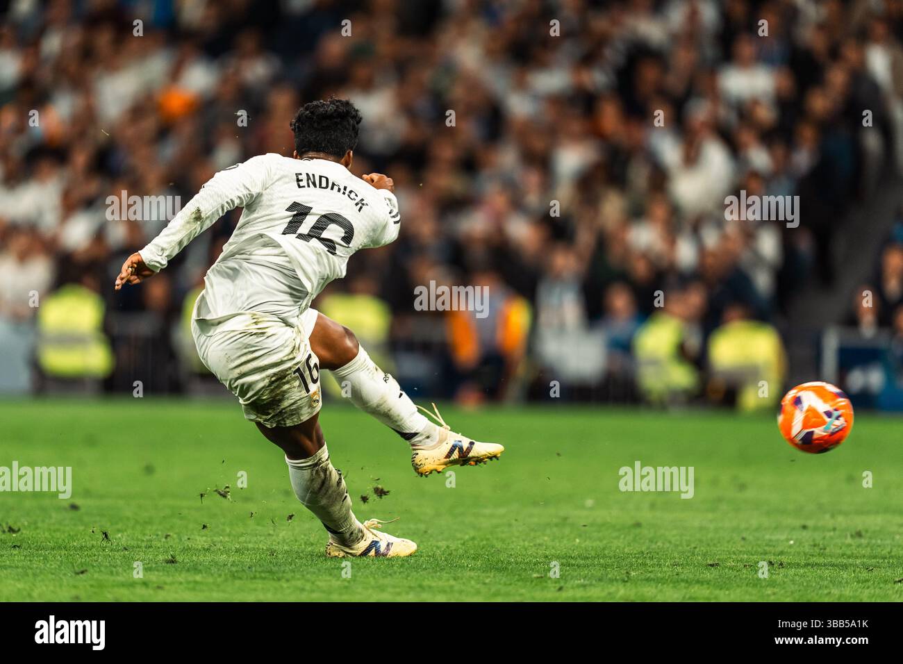 Endrick Felipe of Real Madrid CF during the Spanish championship La ...