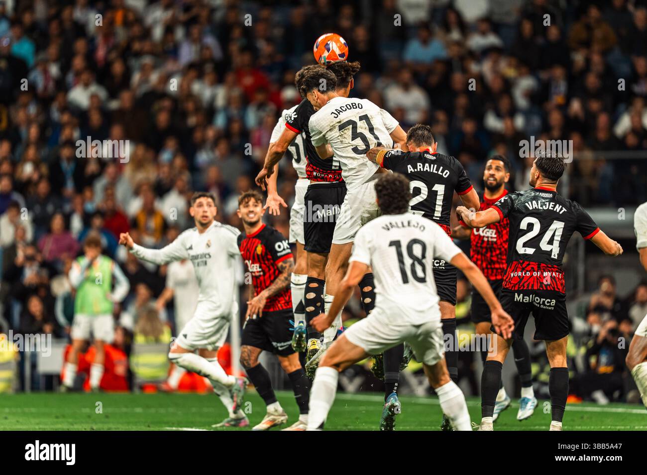 Jacobo Ramon of Real Madrid CF during the Spanish championship La Liga ...