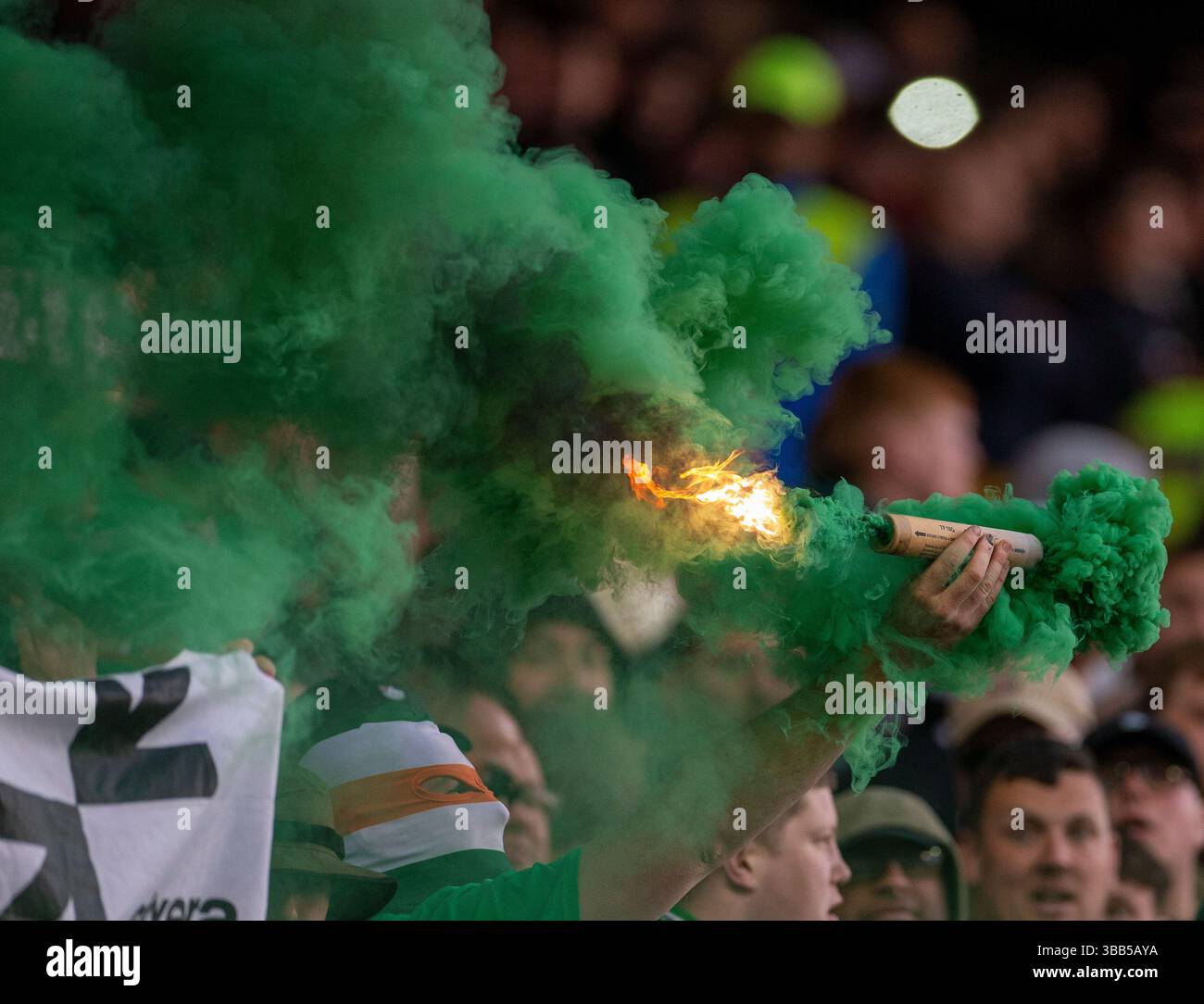 Pittodrie Stadium, Aberdeen, UK. 14th May, 2025. Scottish Premiership ...