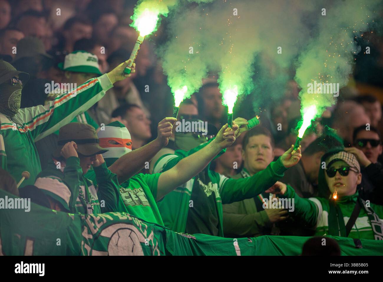 Pittodrie Stadium, Aberdeen, UK. 14th May, 2025. Scottish Premiership ...