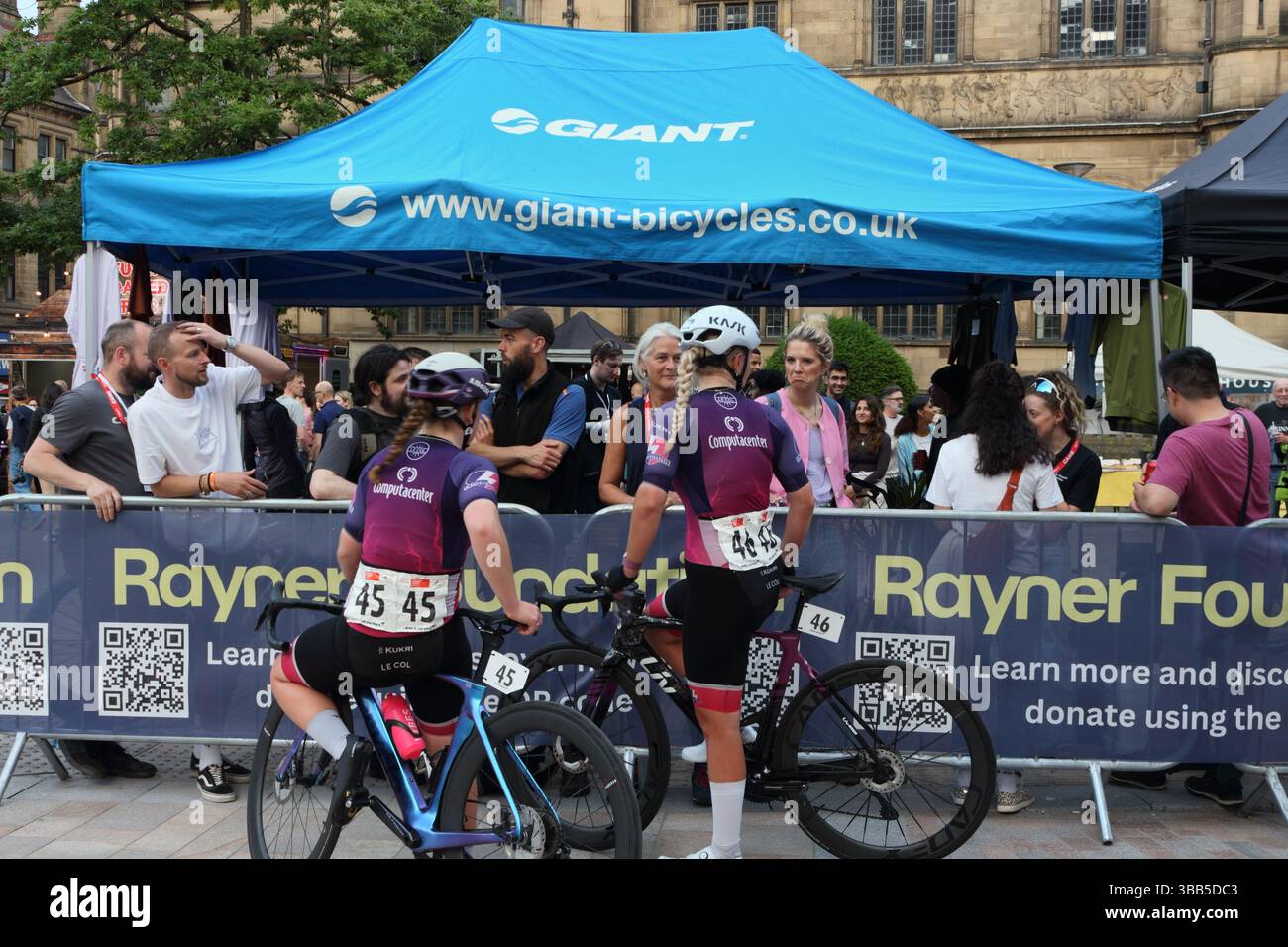 British Cycling Grand Prix, Sheffield city centre Cycle race England UK ...