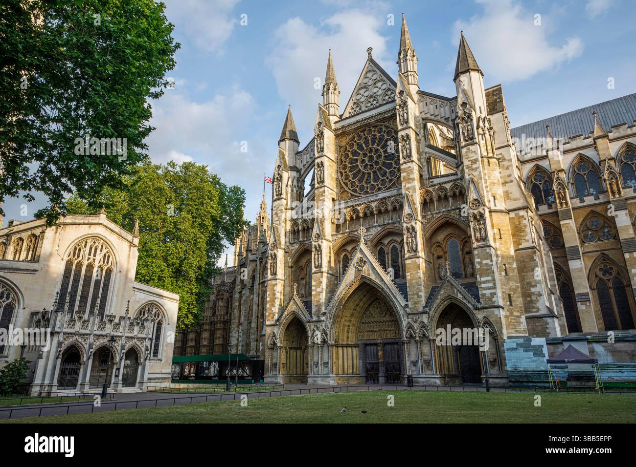 North Door of Westminster Abbey Stock Photo - Alamy