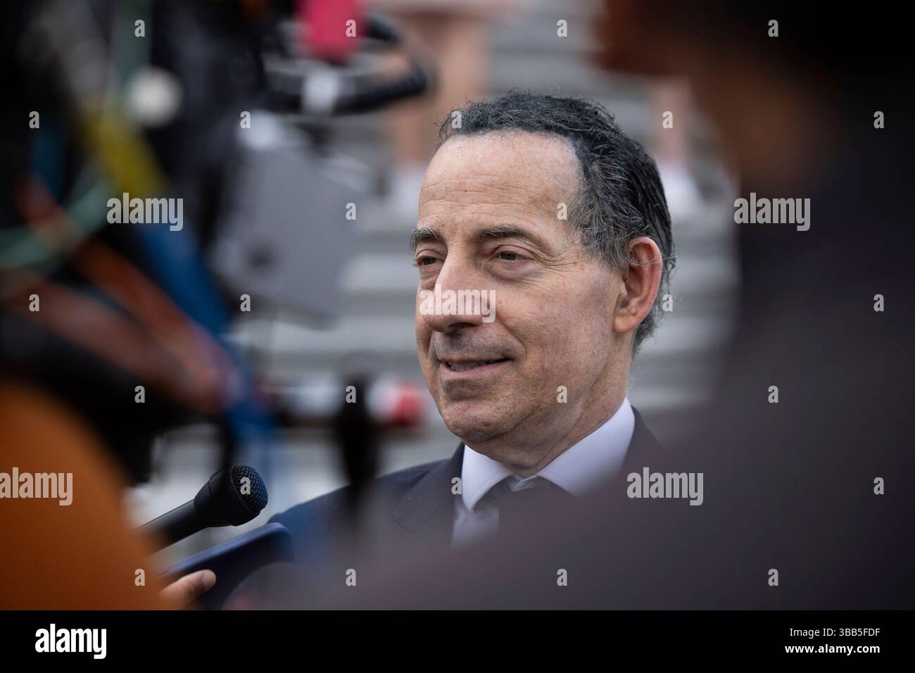 Rep. Jamie Raskin (D-Md.) speaks with reporters outside the U.S ...