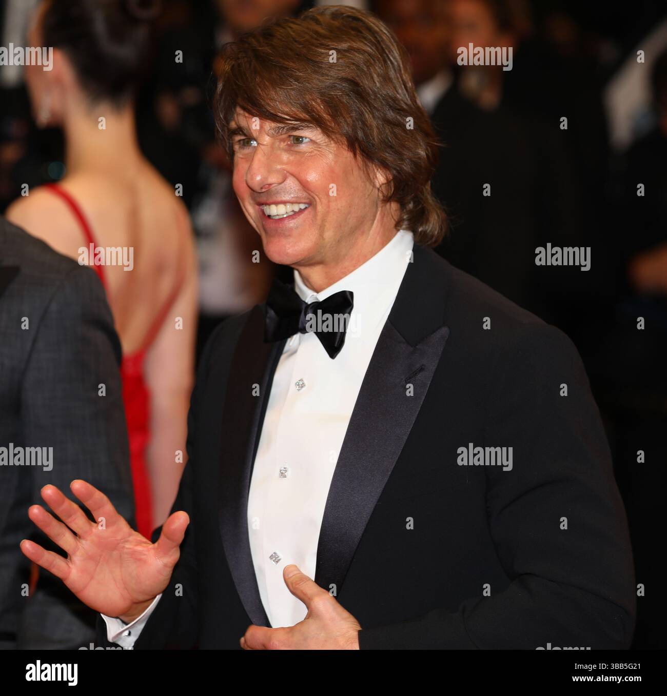 May 14, 2025, Cannes, Cote D'azur, France: TOM CRUISE departs the red ...