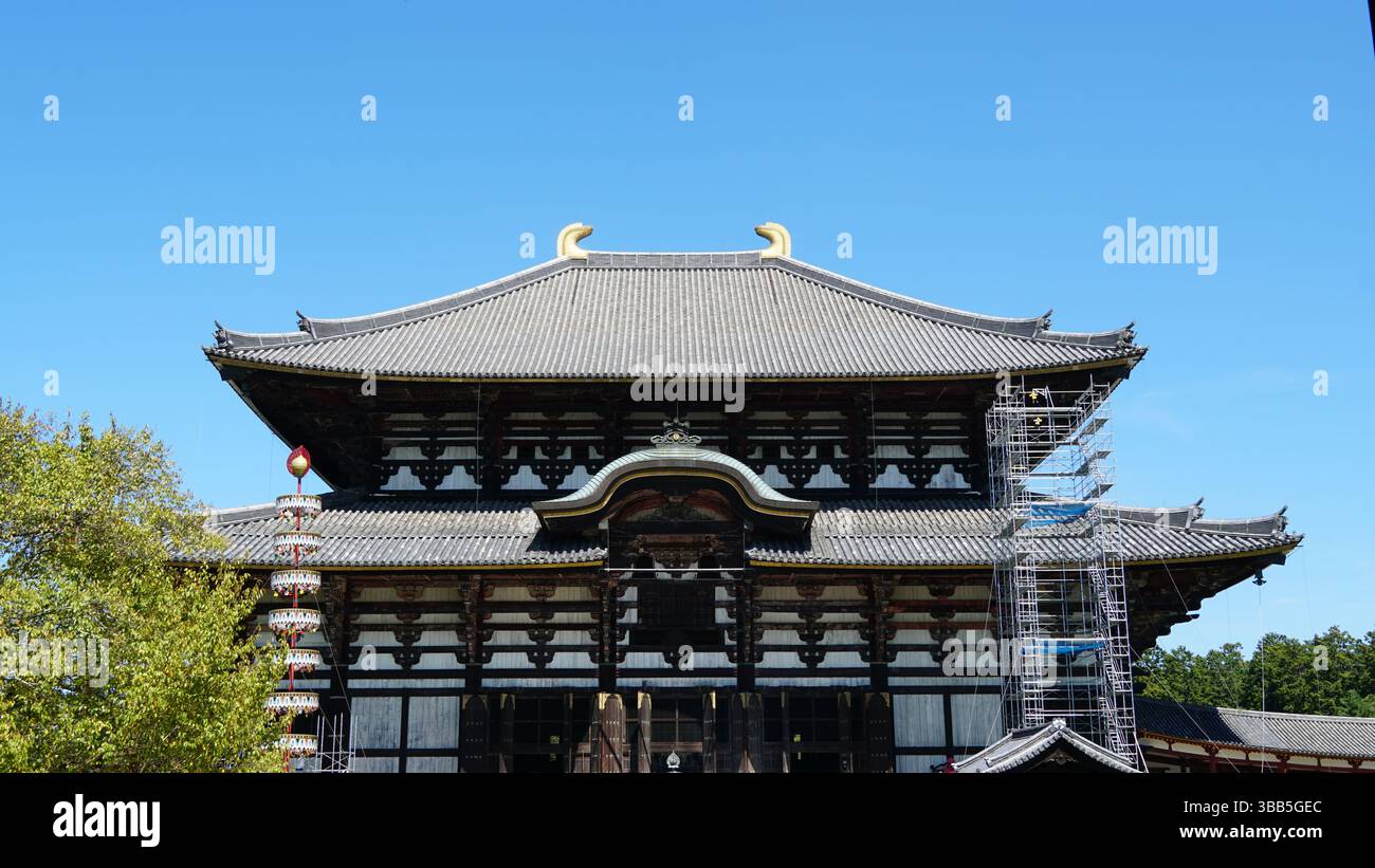 Nara World Heritage — Temples, Shrines, and Heijo Palace Stock Photo ...