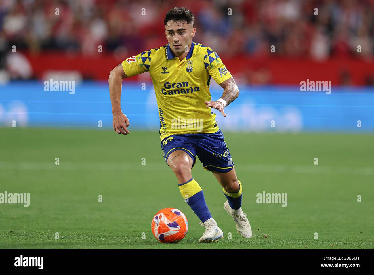 Sevilla, Spain. 15th May, 2025. Alberto Moleiro of UD Las Palmas during ...