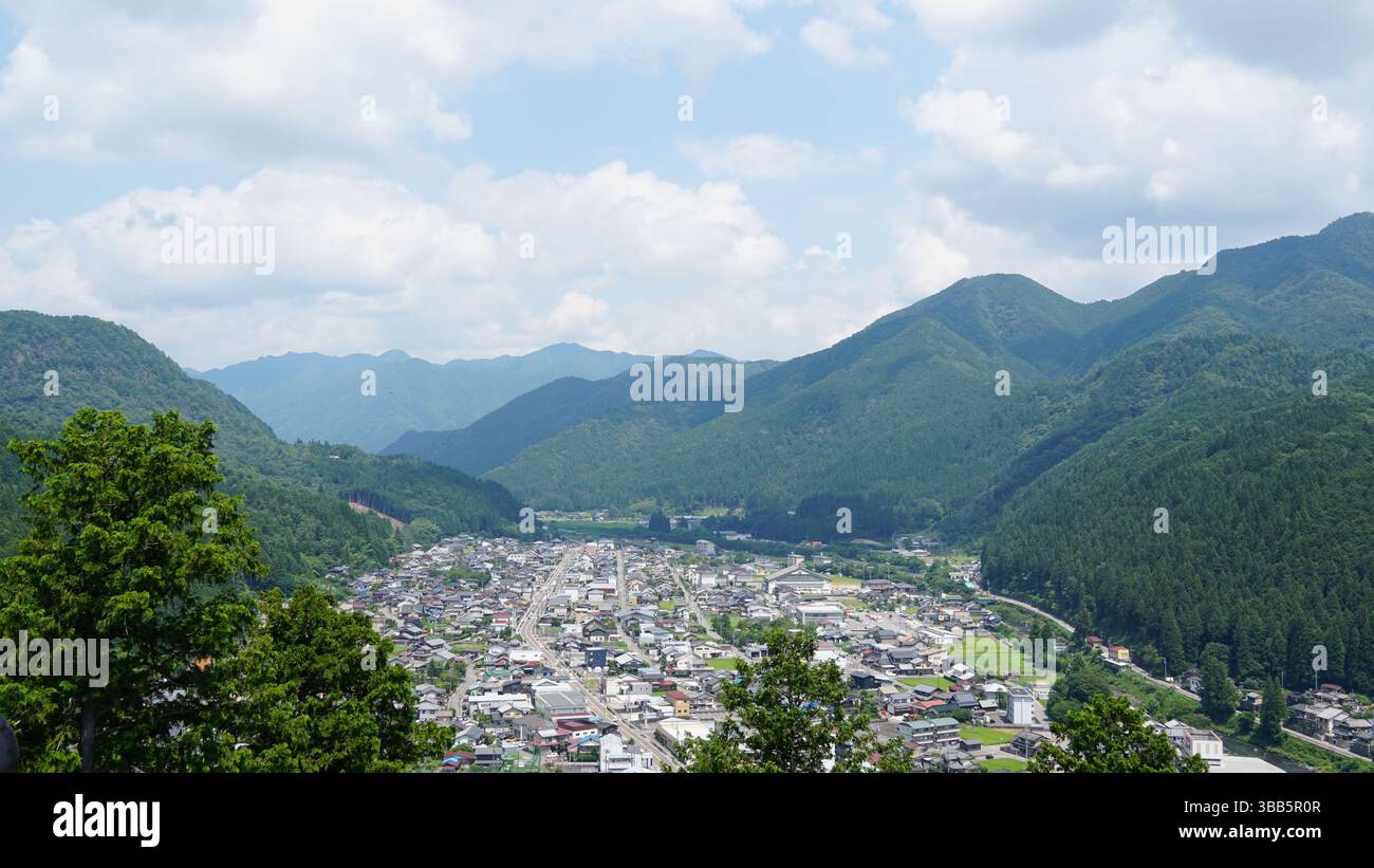 Gujo Hachiman Castle — Historic Mountain Castle in Japan Stock Photo ...