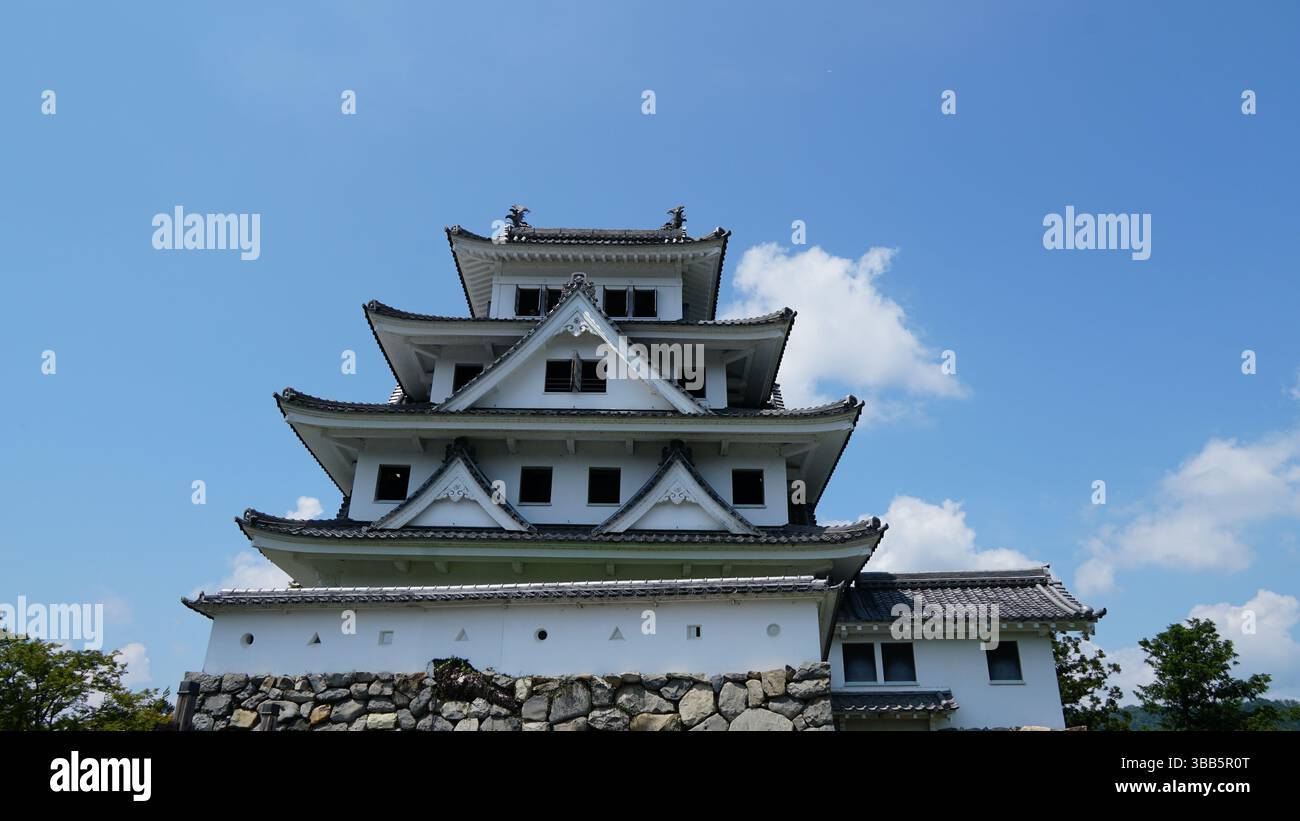 Gujo Hachiman Castle — Historic Mountain Castle in Japan Stock Photo ...