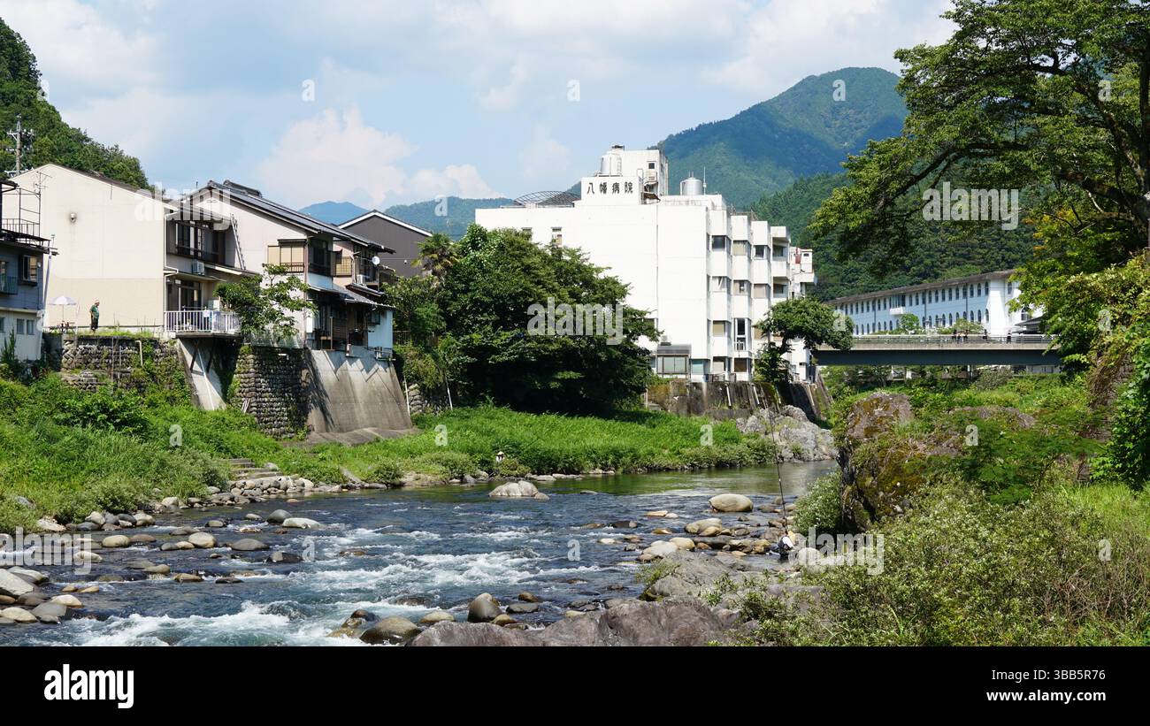 Gujo Hachiman Castle — Historic Mountain Castle in Japan Stock Photo ...
