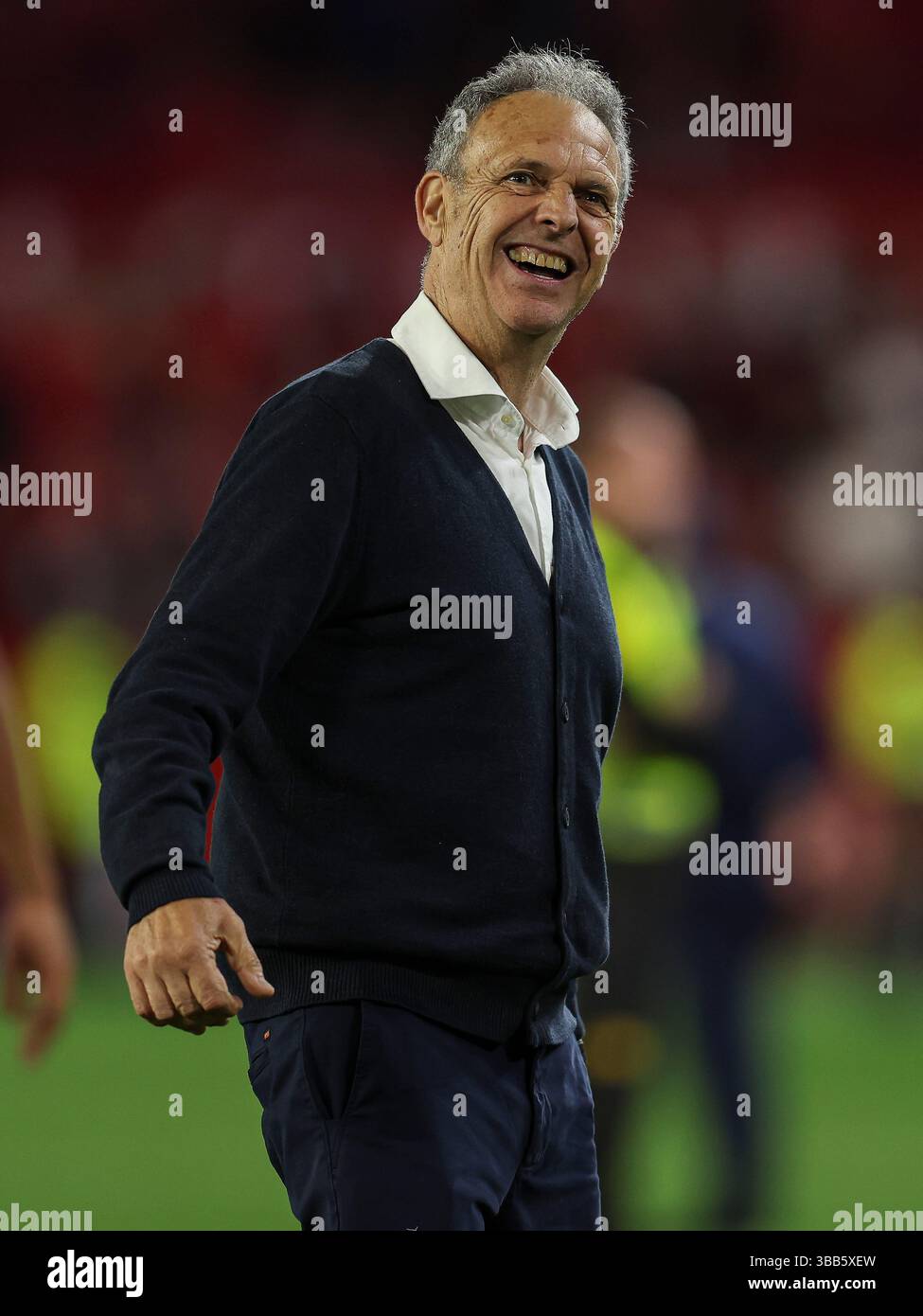 Sevilla, Spain. 15th May, 2025. Sevilla FC head coach Joaquin Caparros ...