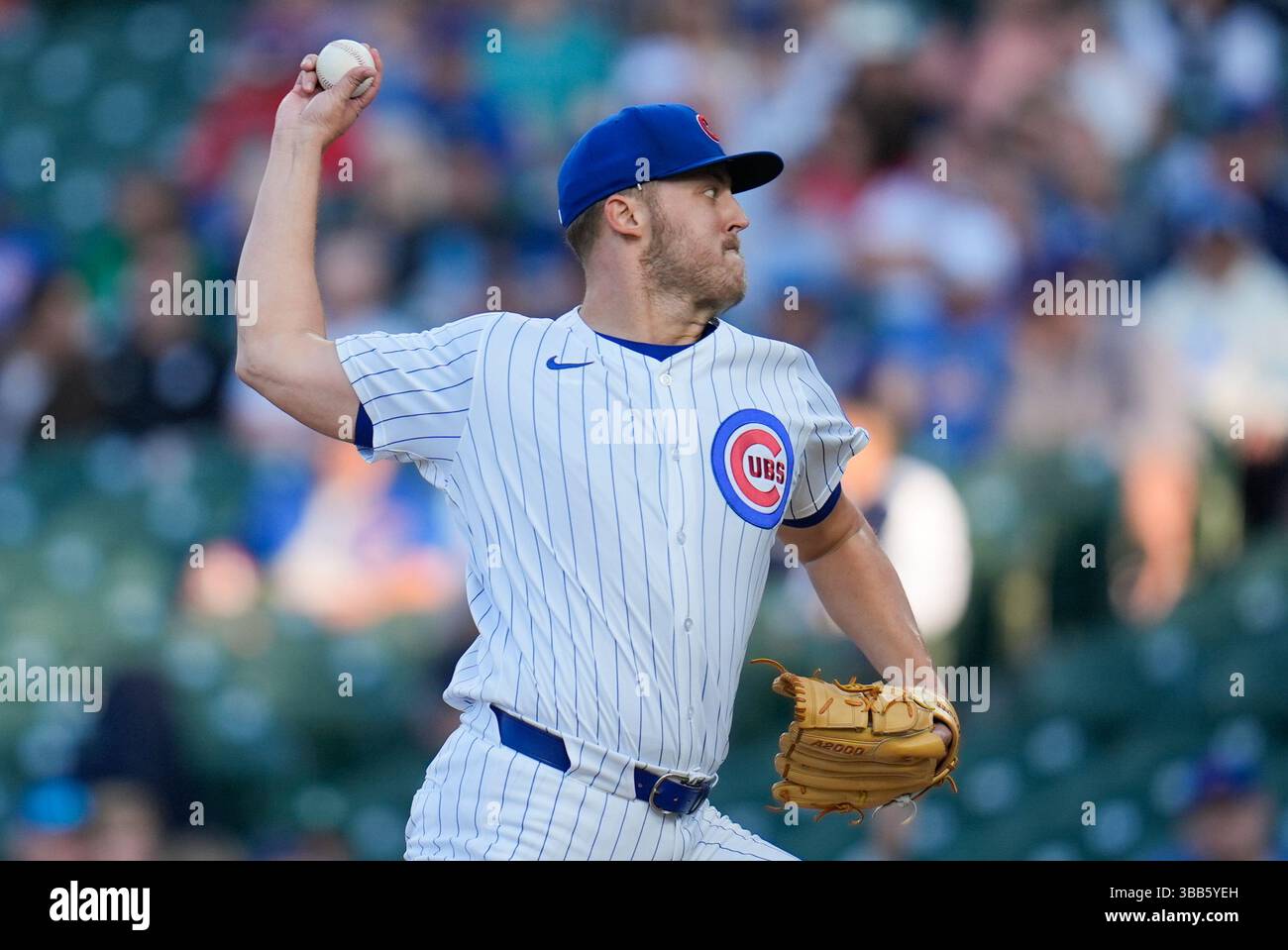 Chicago Cubs starting pitcher Jameson Taillon (50) throws against the ...