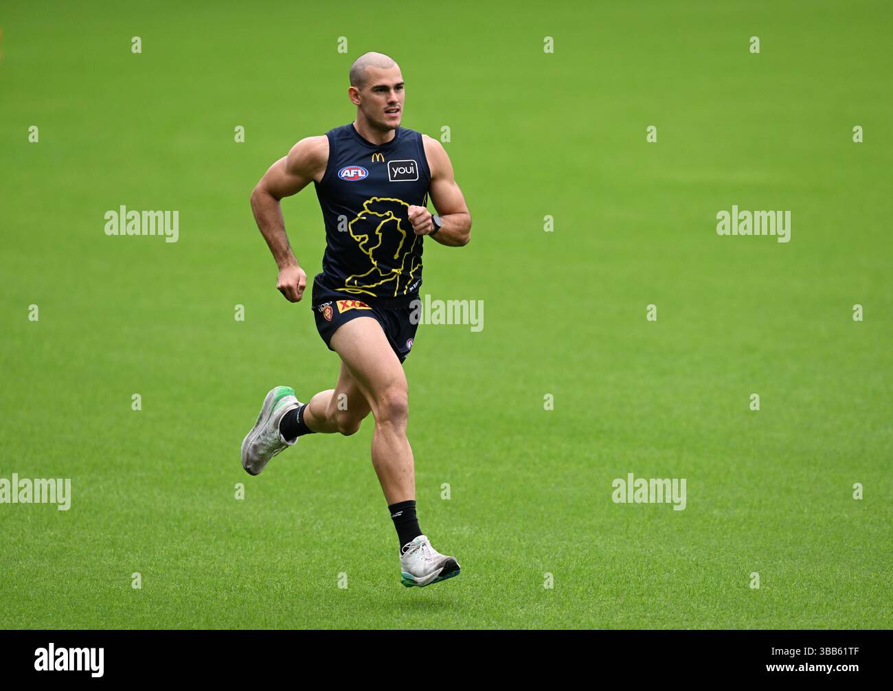Brisbane, Australia. 15th May, 2025. Brandon Starcevich of the Lions in ...