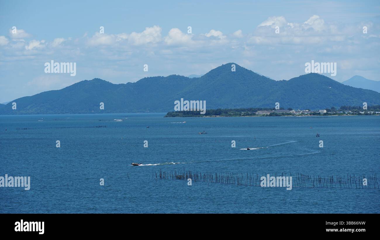 Summer Scenery of Lake Biwa, Shiga, Japan Stock Photo - Alamy