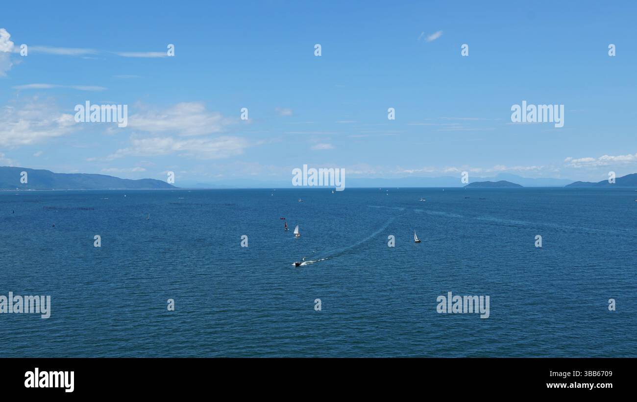 Summer Scenery of Lake Biwa, Shiga, Japan Stock Photo - Alamy