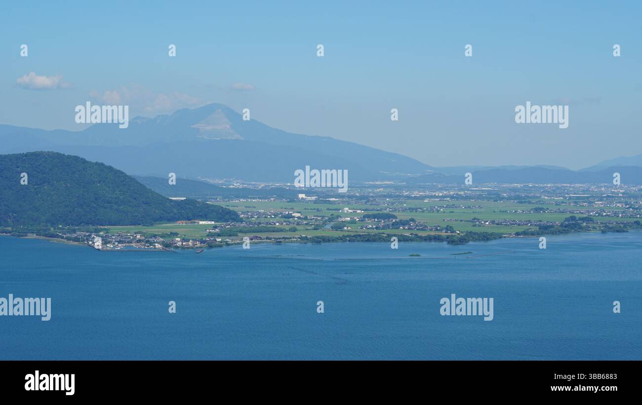 Summer Scenery of Lake Biwa, Shiga, Japan Stock Photo - Alamy