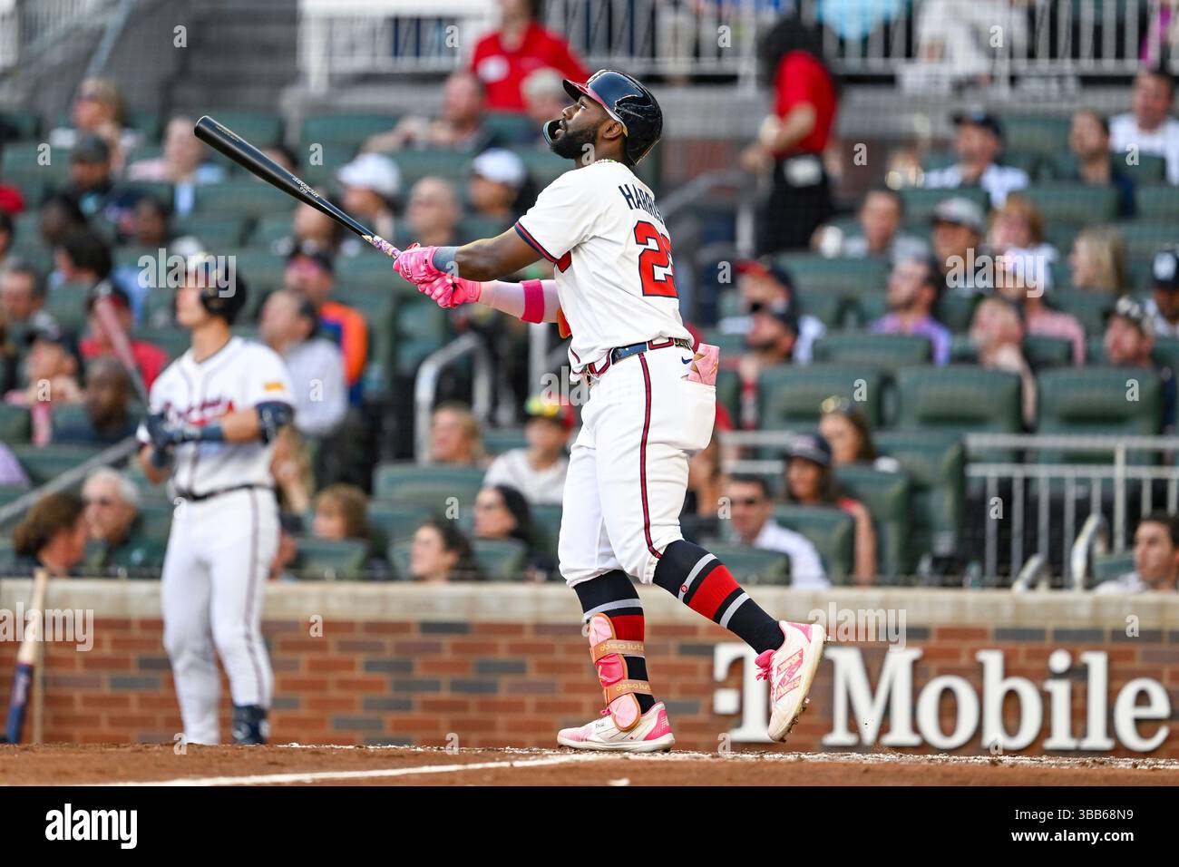 ATLANTA, GA – MAY 14: Atlanta center fielder Michael Harris II (23 ...