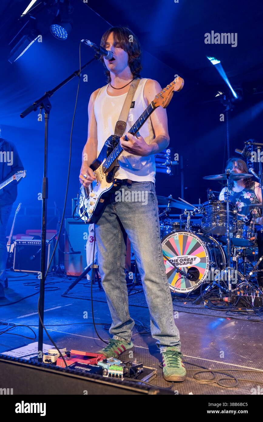 The Great Escape Festival 2025, Brighton Beach, City of Brighton & Hove, East Sussex, UK. Welsh ...