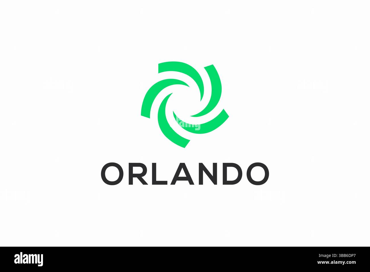 Simple Abstract Logo Circular Twist Hurricane for Business Sign Symbol ...